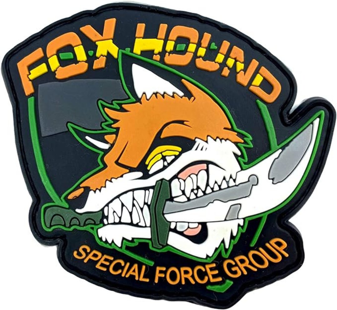 Foxhound Special Forces Group MGS Crazy Fox Tactical PVC Airsoft ...