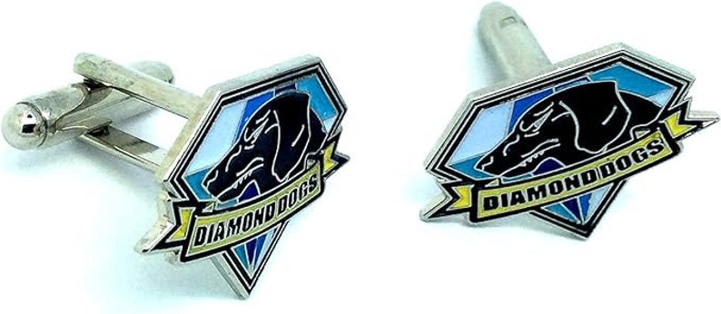 Diamond Dogs MGS Cosplay Sci Fi Fan Cufflinks With - Etsy