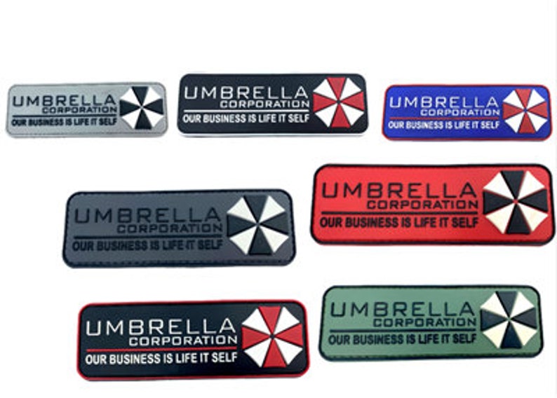 Umbrella Corporation Our Business is Life Itself Airsoft PVC Morale ...