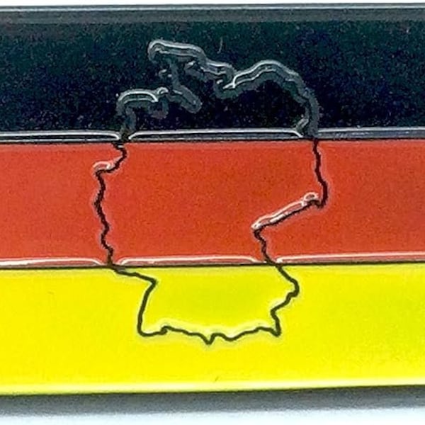 German Flag Brooch - Etsy
