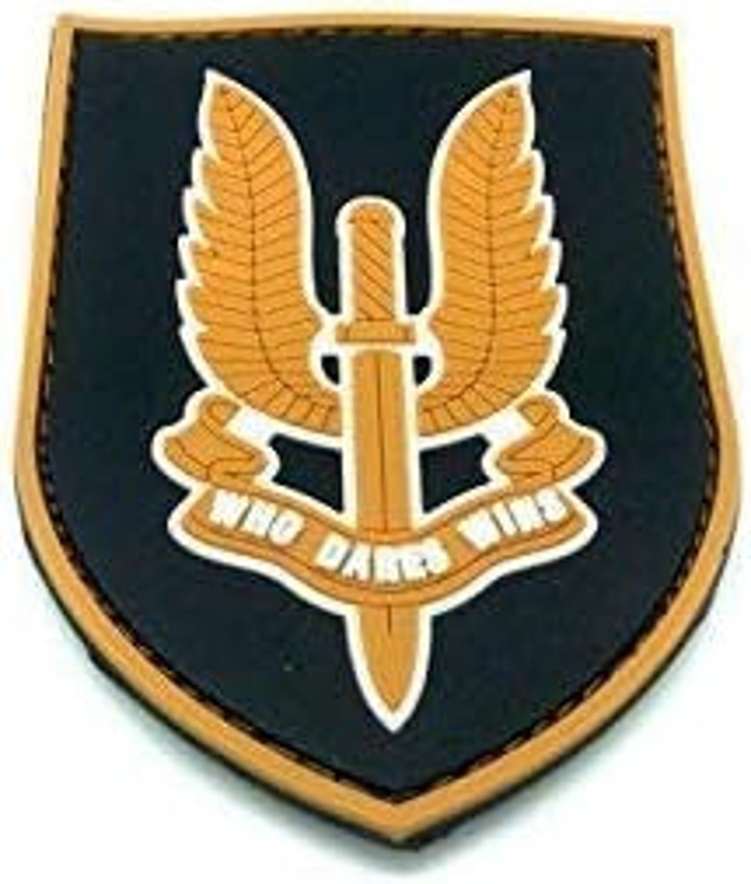 SAS Who Dares Wins Tactical Airsoft Paintball PVC Morale Patch - Etsy