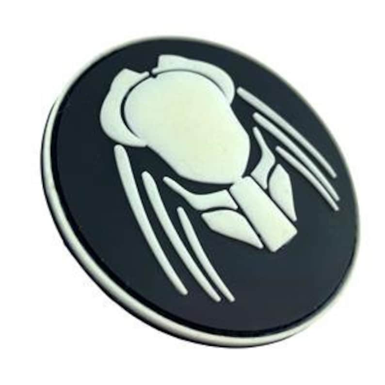 Predator Round Tactical Airsoft Paintball PVC Morale Cosplay Fan Patch ...