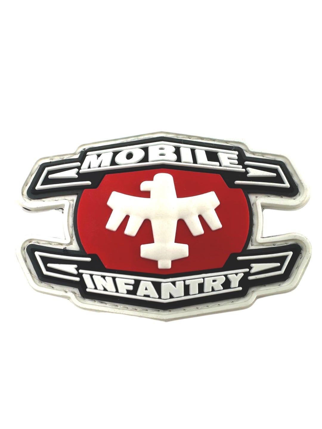 Mobile Infantry Emblem Sci-fi Tactical Airsoft PVC Cosplay Morale Fan ...