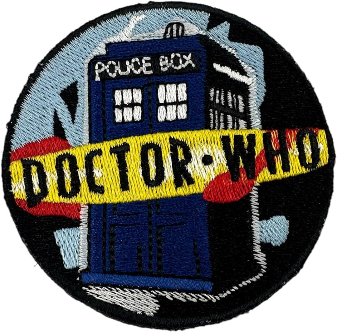 Dr Who Multicoloured Embroidered Cosplay Kids Fancy Dress Patch - Etsy