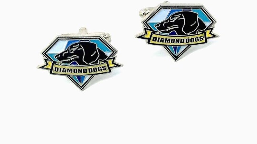 Diamond Dogs MGS Cosplay Sci Fi Fan Cufflinks With - Etsy