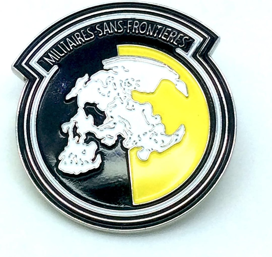 Militaires Sans Frontier MGS Cosplay Metal Pin Badge Fan Brooch - Etsy