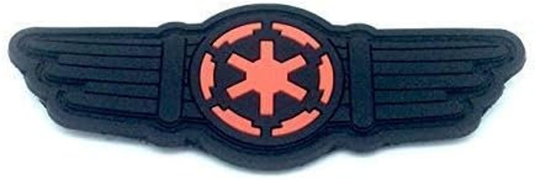 Tie Fighter Pilot Wings PVC Airsoft Paintball Morale Cosplay Patch - Etsy