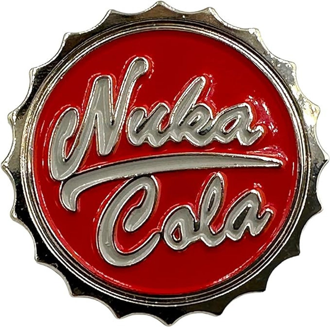 Nuka Cola Metal Cosplay Pin Fan Badge Brooch - Etsy