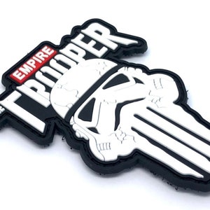 Skull Vs Stormtrooper PVC Airsoft Morale Cosplay Fan Patch - Etsy
