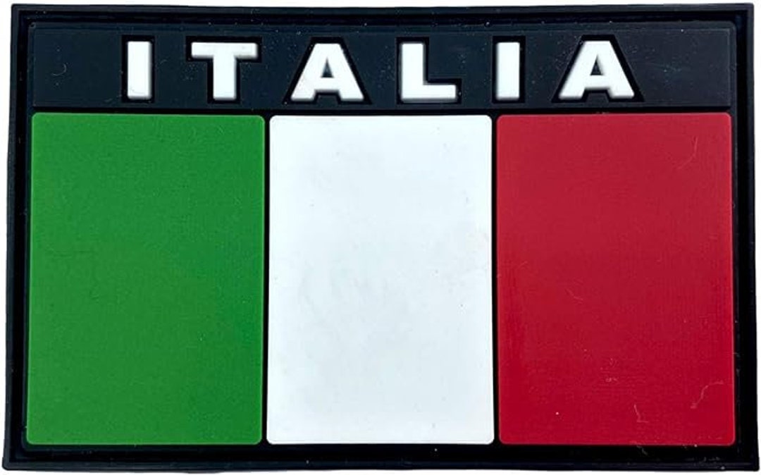 Italy Italian Italia Flag Airsoft PVC Morale Cosplay Team Patch - Etsy
