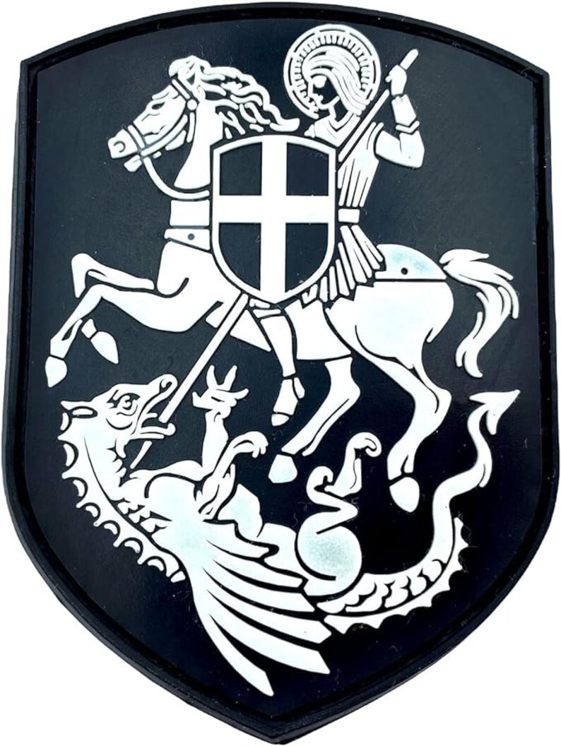 Knights Templar St George & Dragon Crusader PVC Airsoft - Etsy