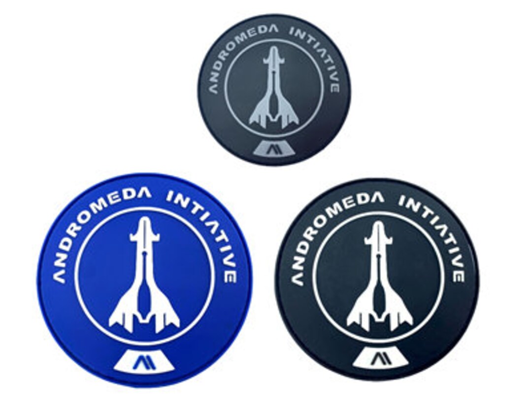 Andromeda Initiative Glow in the Dark Mass Effect PVC Airsoft Paintball ...
