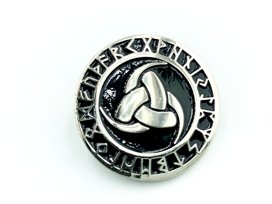 The Triple Horn of Odin the Horn Triskelion Norse Rune Viking Silver ...