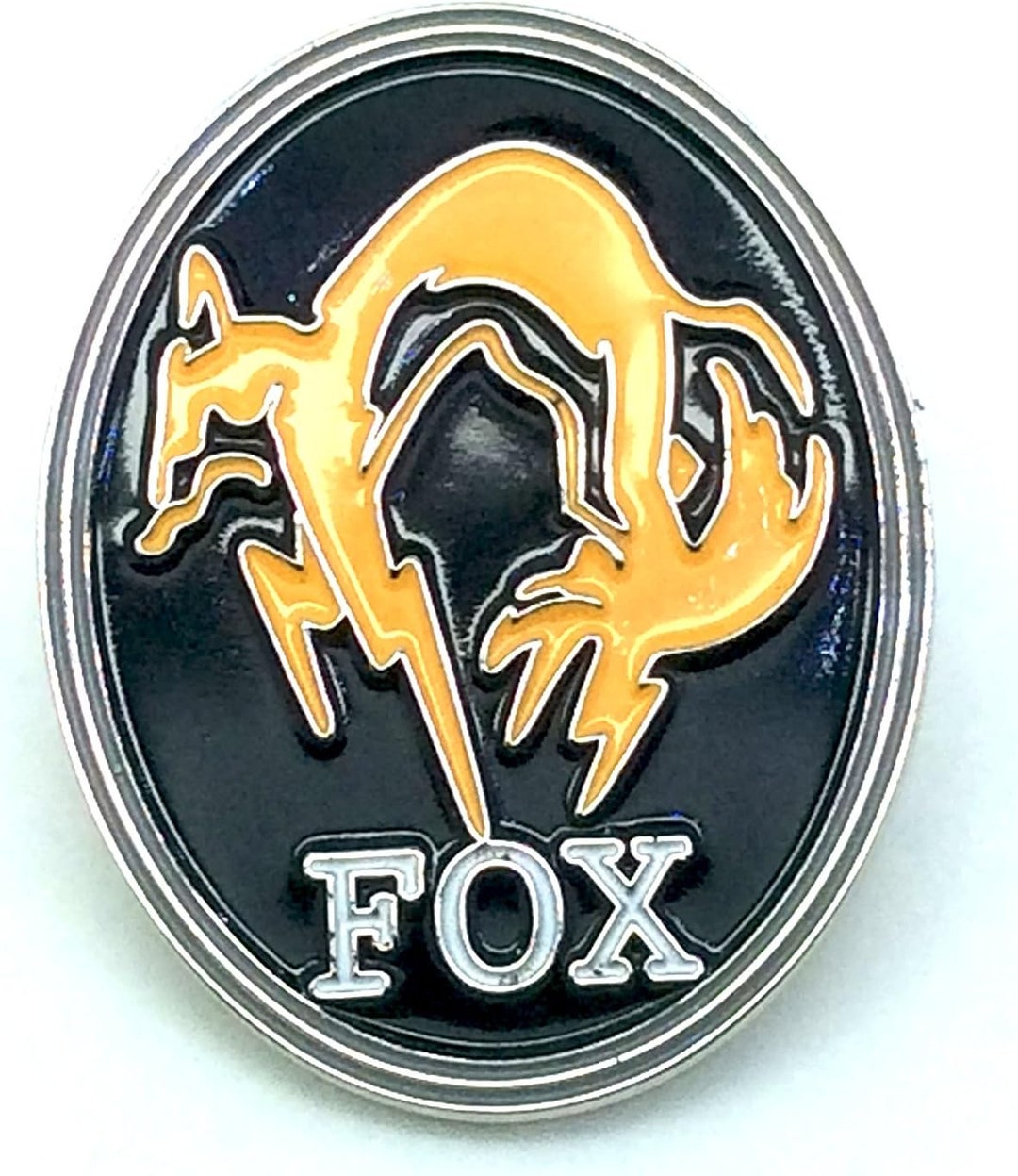 FOX Foxhound MGS Cosplay Metal Pin Badge Fan Brooch - Etsy