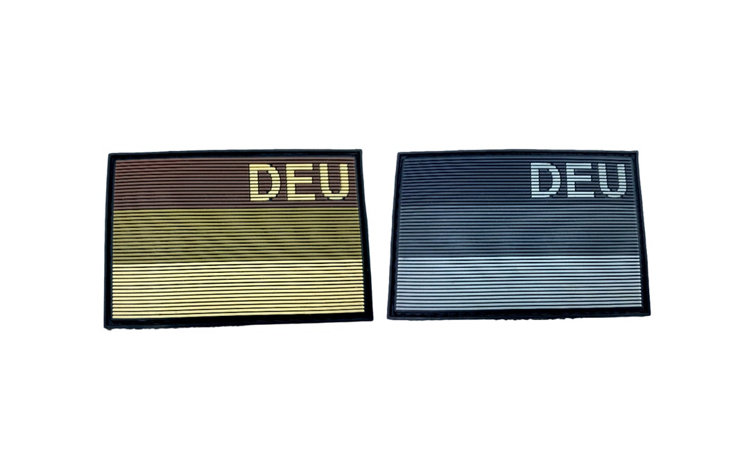 Deutschland German Germany DEU Subdued Flag Tactical Airsoft Paintball ...