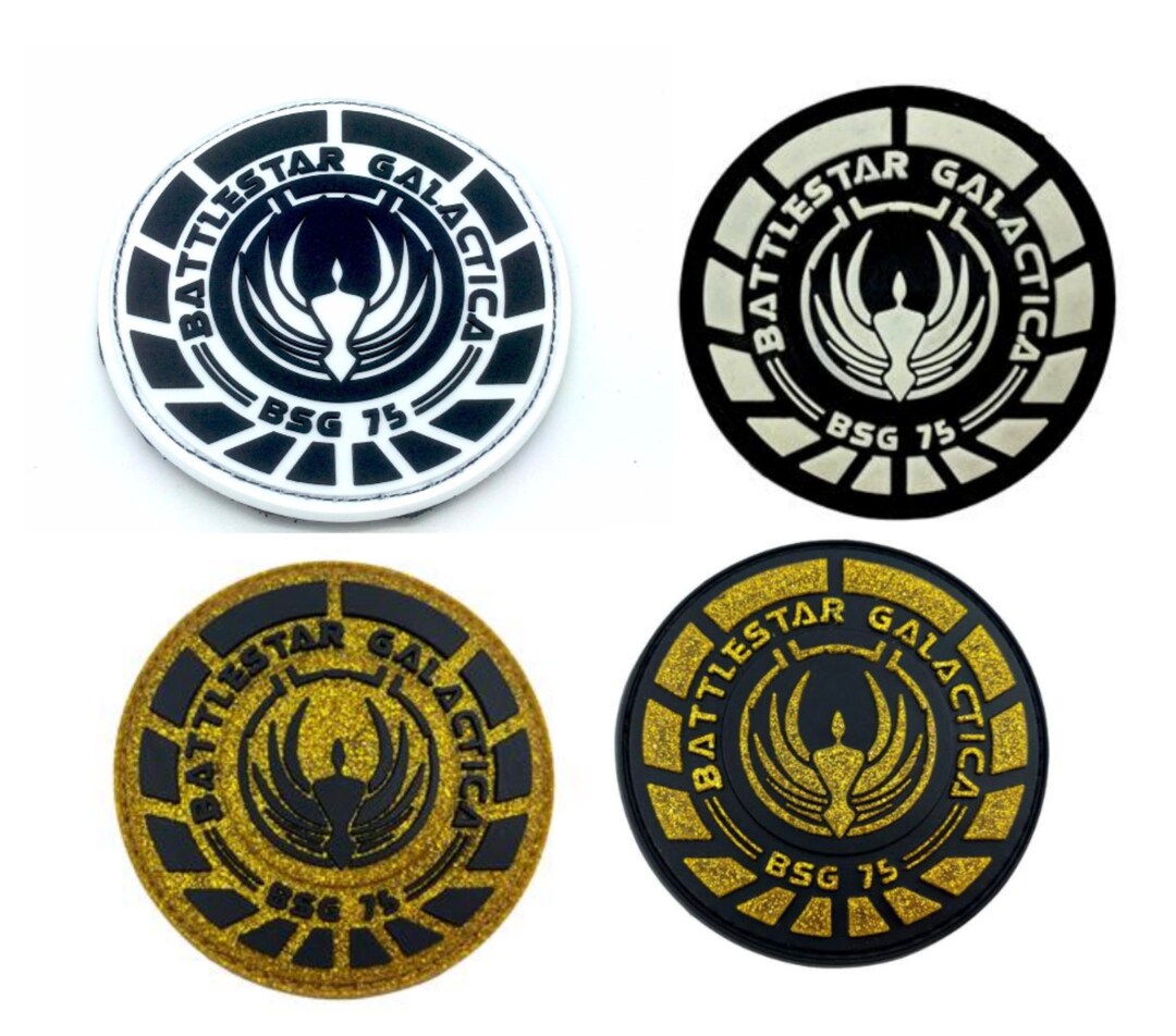 Battlestar BSG 75 Officer Sci Fi PVC Airsoft Paintball Cosplay Morale Fan Patch - Etsy