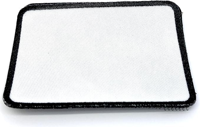 Rectangle Hook Backed Sublimation Blank Patches for DIY Custom Patches ...