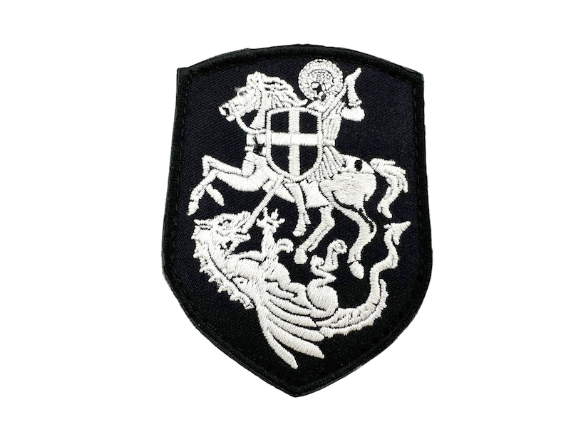 Knights Templar St George & Dragon Crusader Tactical Embroidered ...