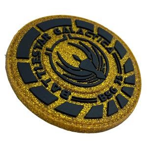 Battlestar BSG 75 Officer Sci Fi PVC Airsoft Paintball Cosplay Morale ...