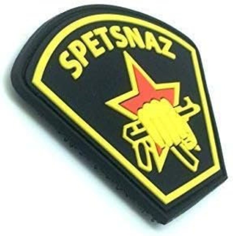 Spetsnaz Russian Army Россия Airsoft PVC Morale Cosplay Patch - Etsy