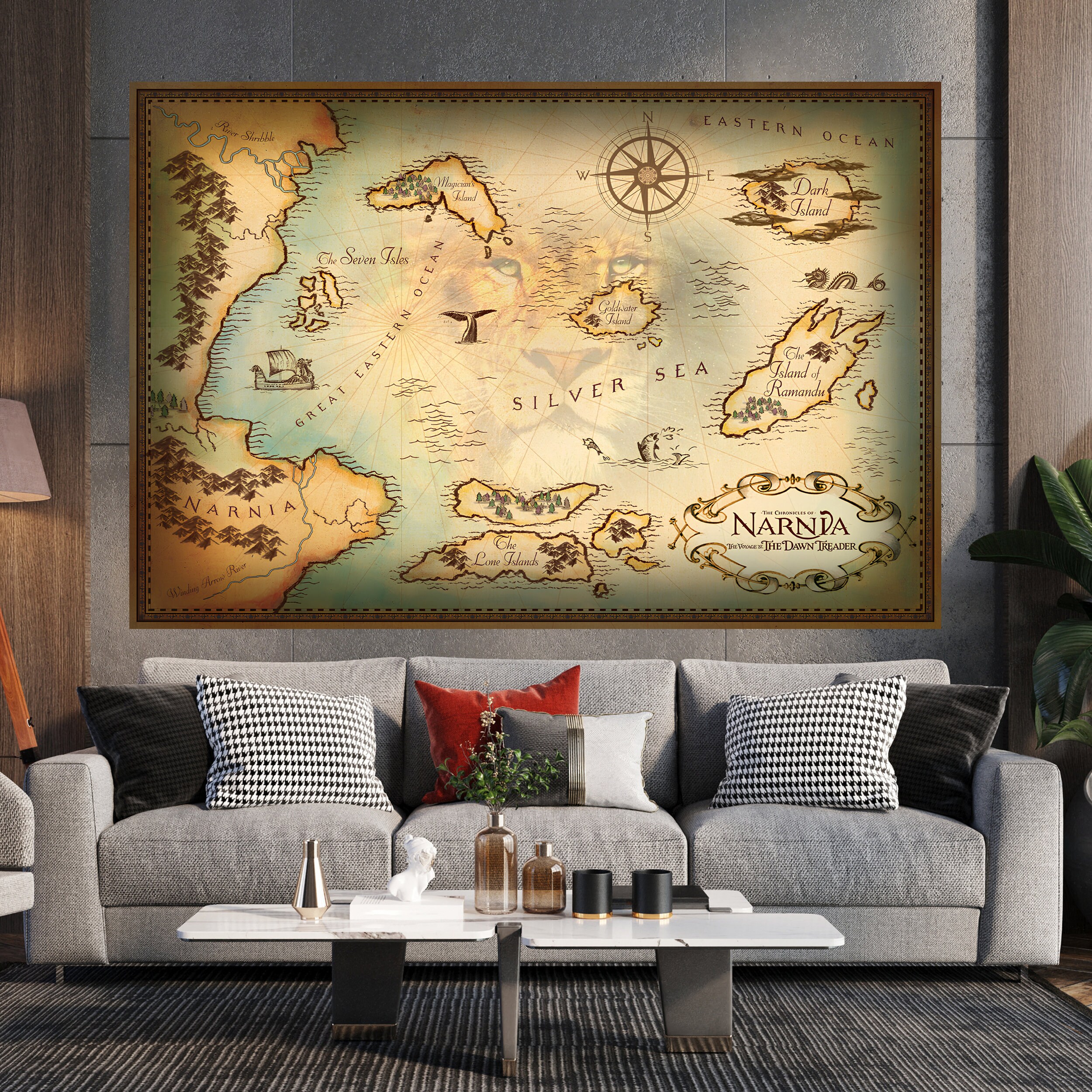 Fantasy Map Map Art Fantasy Movie Series Maps Map Print - Etsy