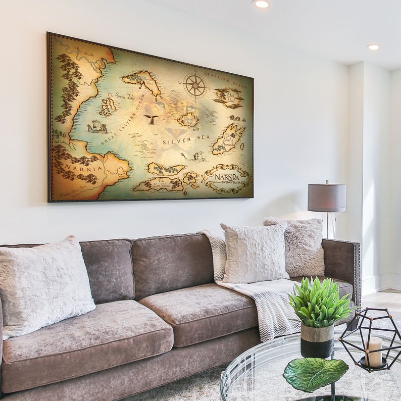 Fantasy Map Map Art Fantasy Movie Series Maps Map Print - Etsy