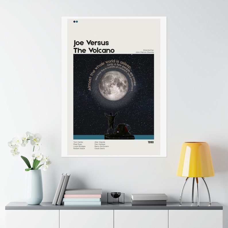Joe Vs the Volcano Vertical Poster Premium Matte Print Movie - Etsy Canada