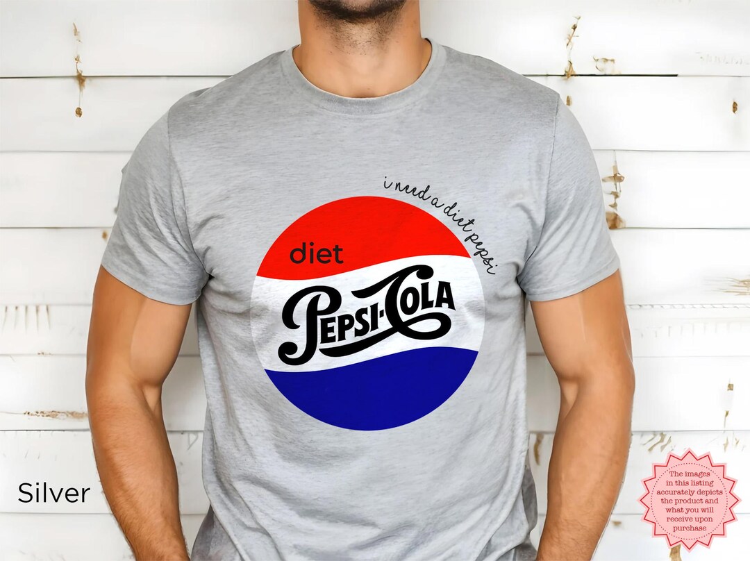 I Need a Diet Pepsi Shirt Vintage Soda Lover Tee Perfect Gift for Him ...