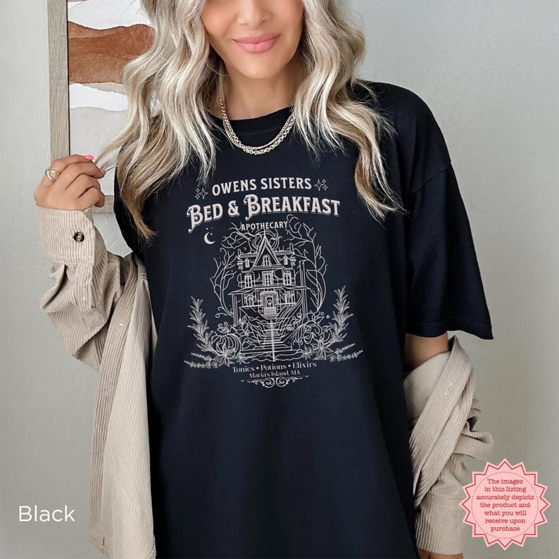 Practical Magic Shirt Verbena Apothecary Owens Sisters Midnight ...