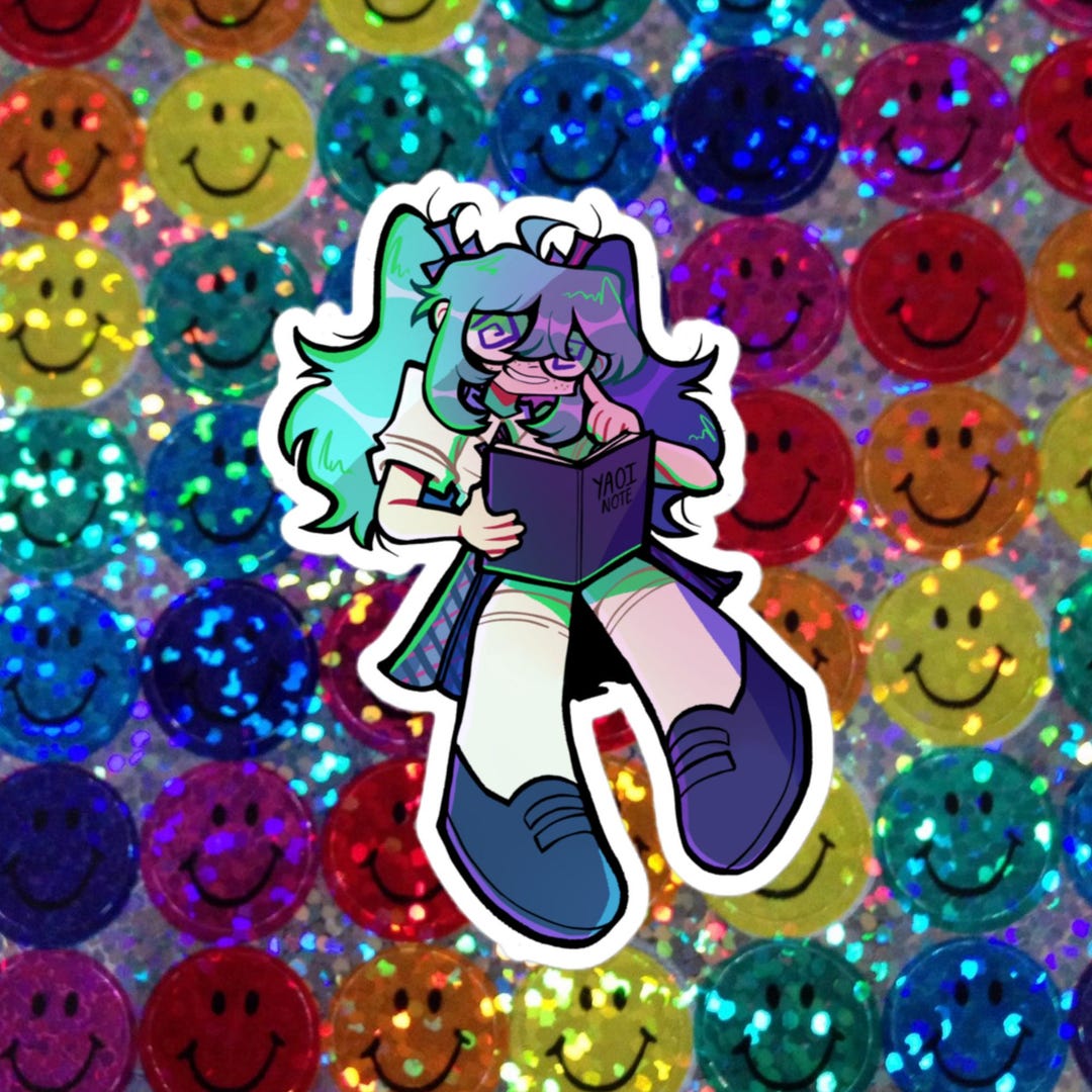 Fujoshi Hatsune Miku Confessions of a Rotten Girl Sticker! - Etsy