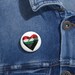 Palestine Pin Button, Gaza Flag Palestinian Pin, Pinback Button ...