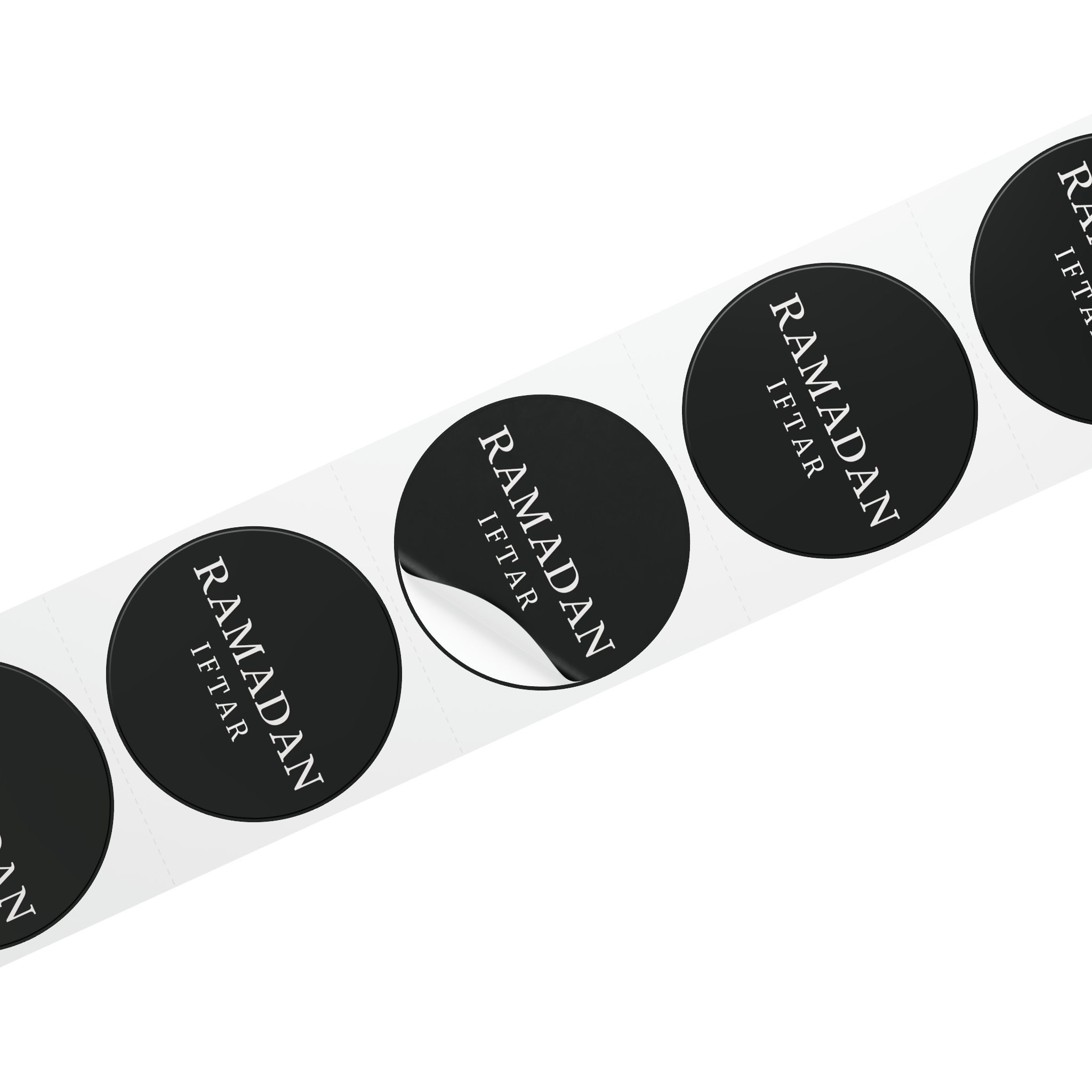 Sticker Roll Ramadan Iftar Labels 50,100,250pc Multi Pack Bundle ...