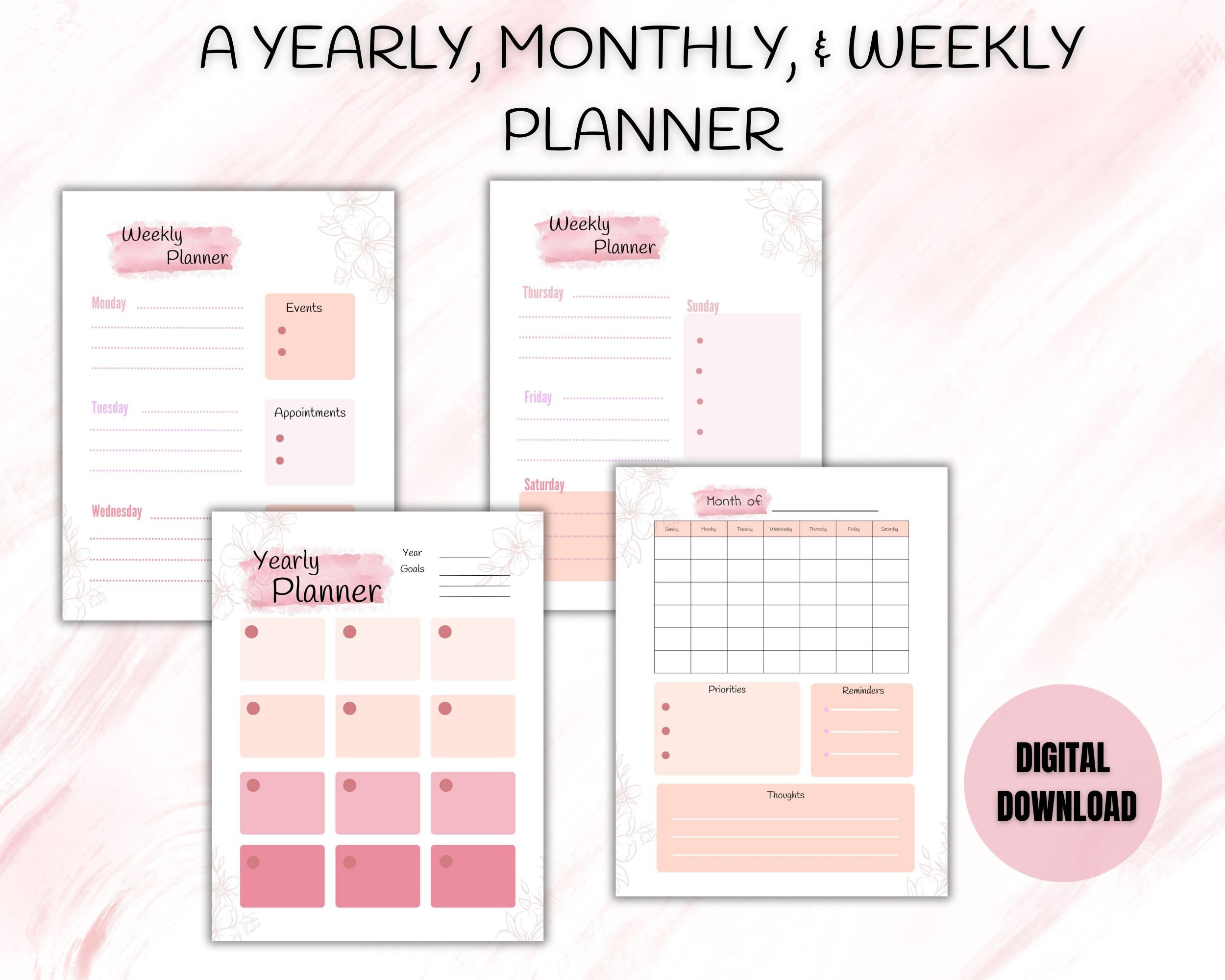 Natural Hair Planner and Journal, Hair Care Guide, Hair Care Routine ...