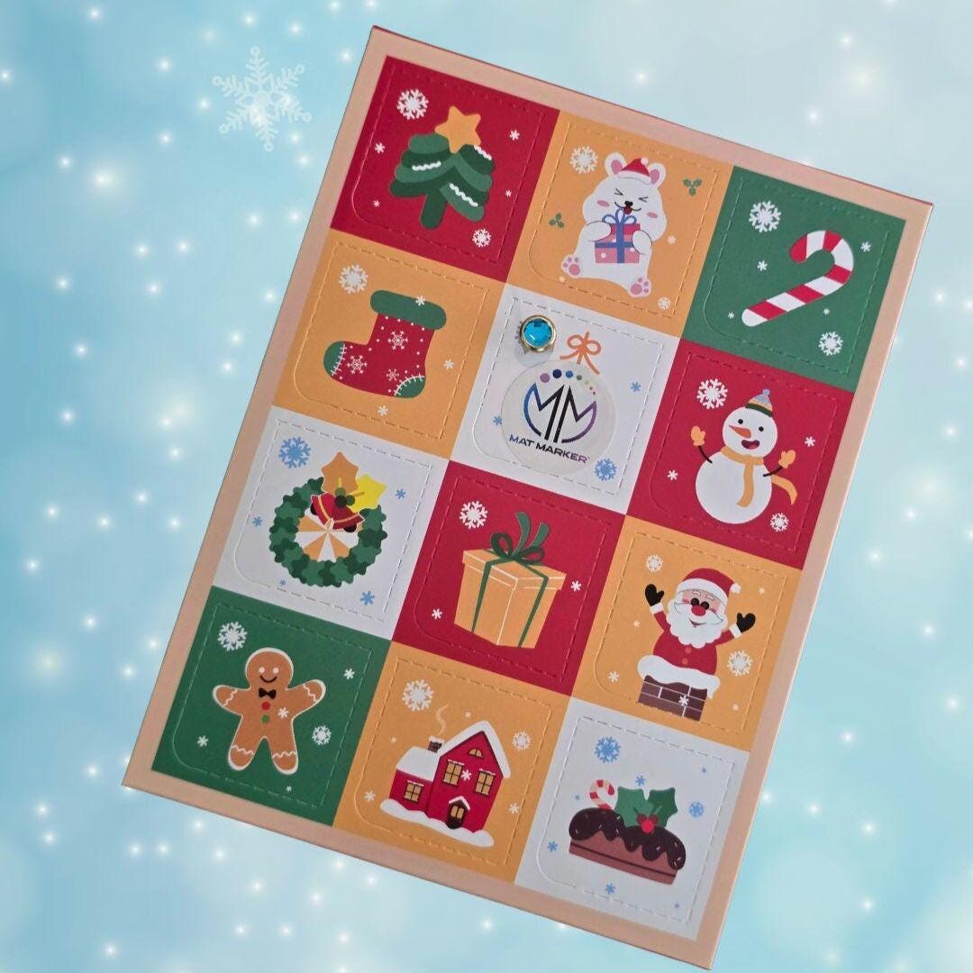 Yoga Advent Calendar by Mat Marker - Etsy