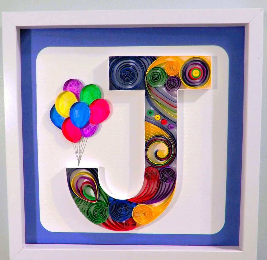 Quilled Letter J's - Etsy