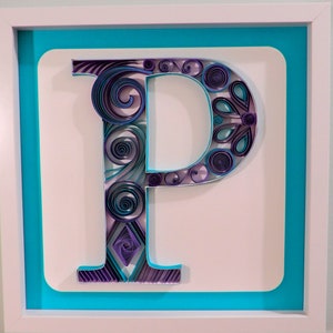 Quilled Letter P - Etsy