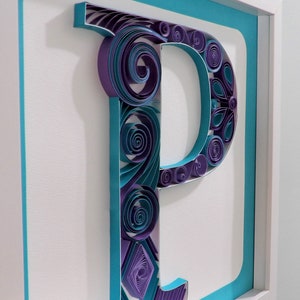 Quilled Letter P - Etsy