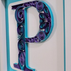 Quilled Letter P - Etsy