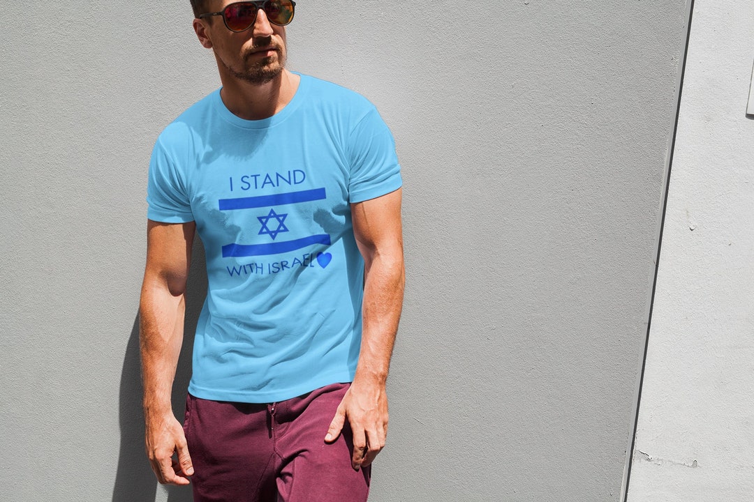 Israel T-shirt, I Stand With Israel, Pray for Israel, Support Israel T ...