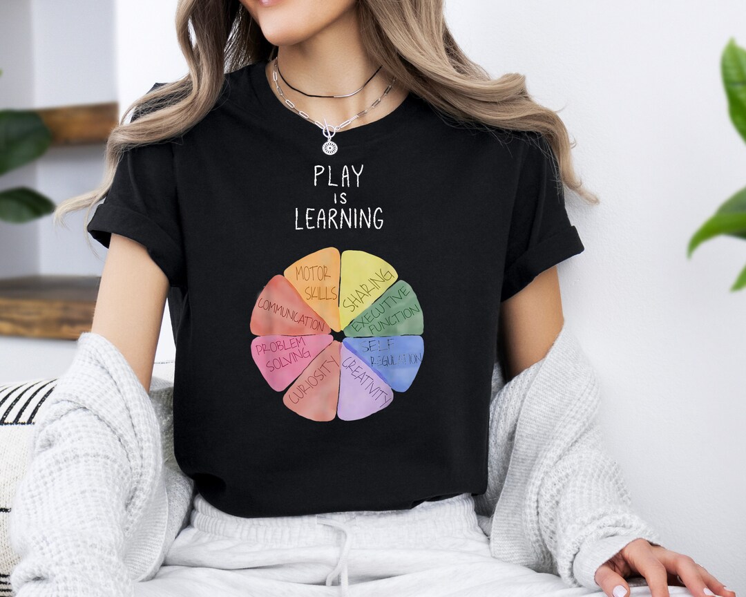 Play is Learning Shirt, Teacher Life T-shirt, Kindergarten Shirt ...