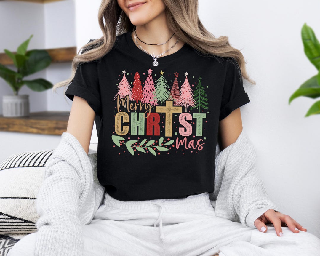 Christian Christmas Shirt, Jesus Christmas Shirt, Womens Christmas ...