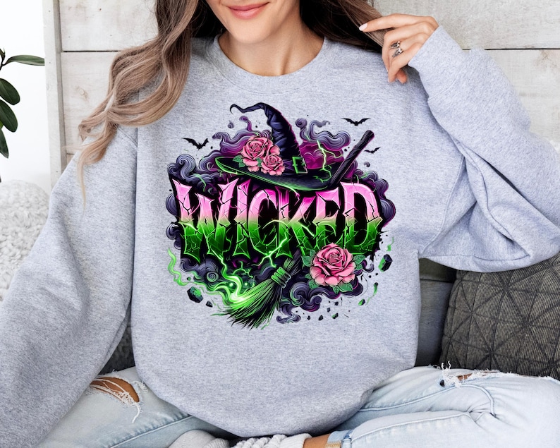 Wicked Changed for Good Sweatshirt, Wicked Fan Gift Sweatshirt, Defy ...