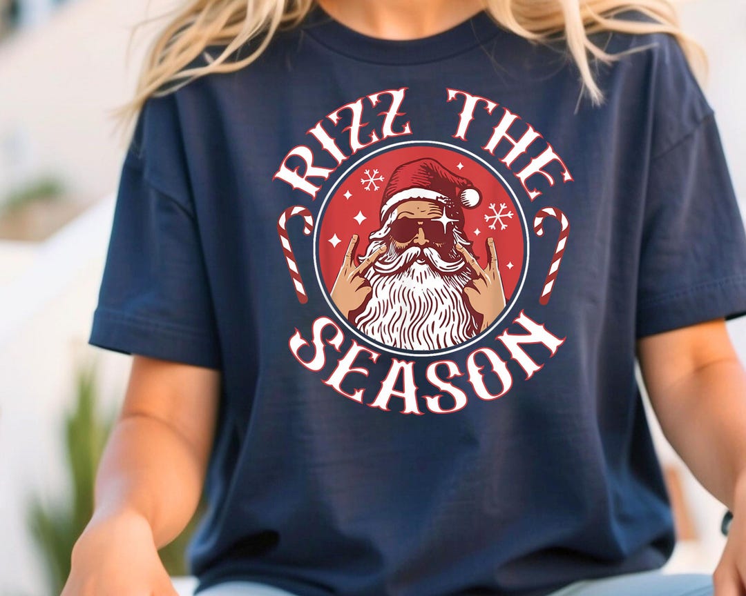 Rizz the Season Shirt, Merry Rizzmas Shirt, W Rizz Christmas Shirt ...