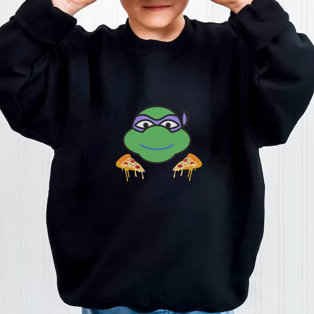 Purple Ninja, Purple Turtle Youth Crewneck Sweatshirt - Etsy
