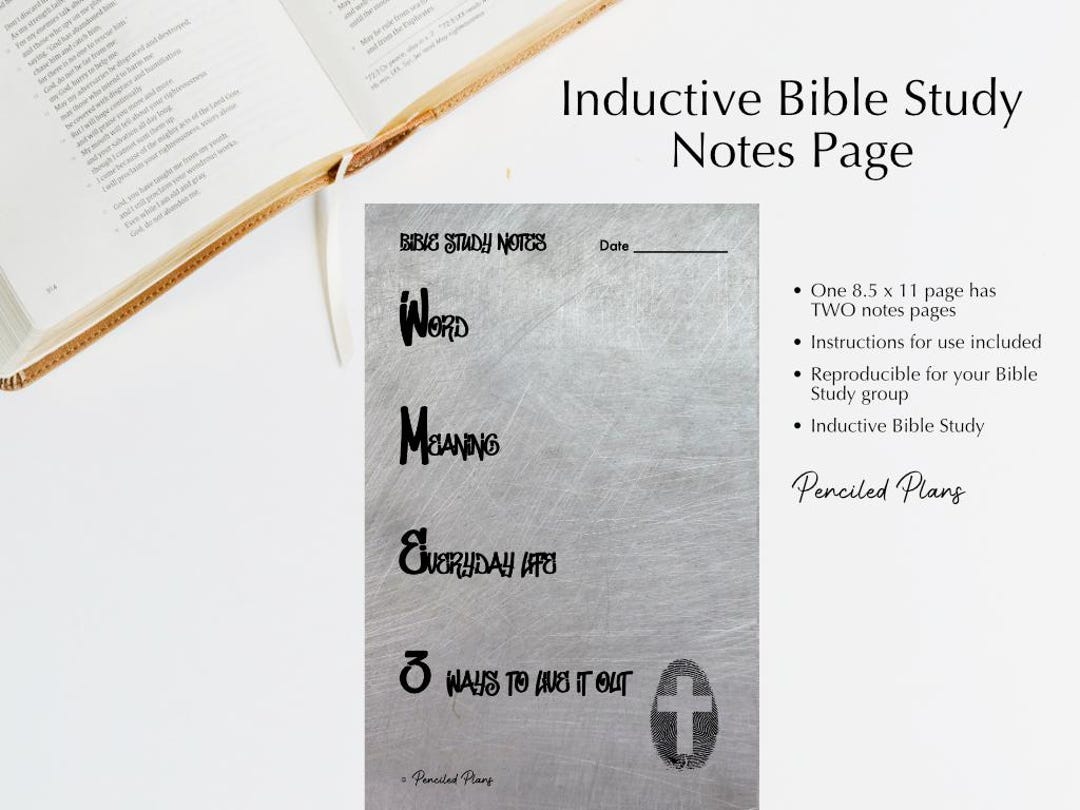 Teens & Tweens Bible Study Notes Page Sermon Notes for Teenagers Youth ...
