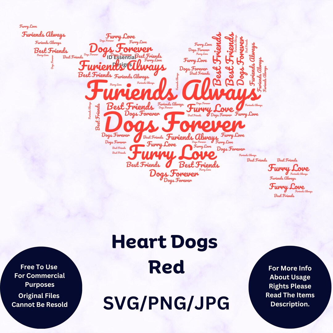 Heart Dog, Heart SVG File, Dog Heart, Love Dogs, Love Dogs SVG, Best ...