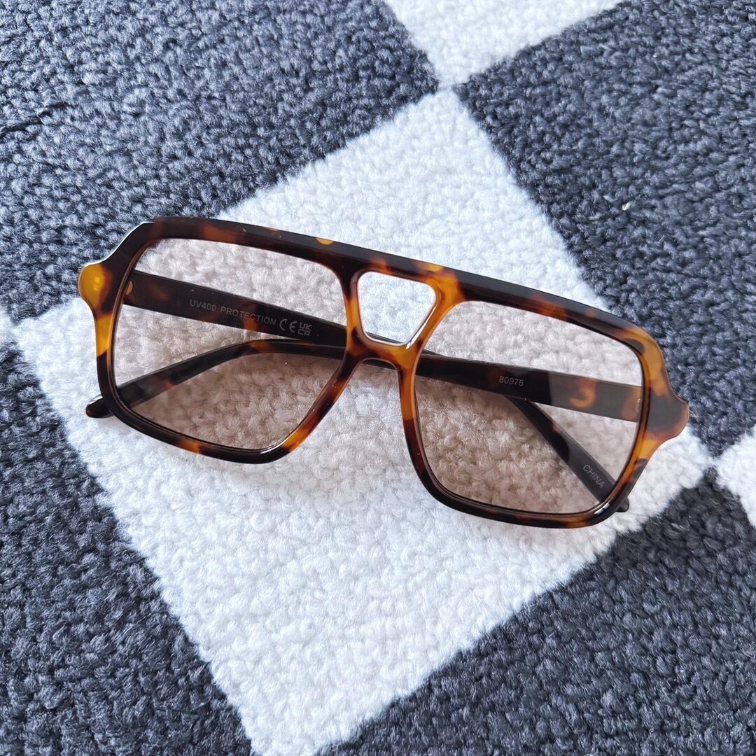 Vintage Style Aviator Sunglasses - Etsy