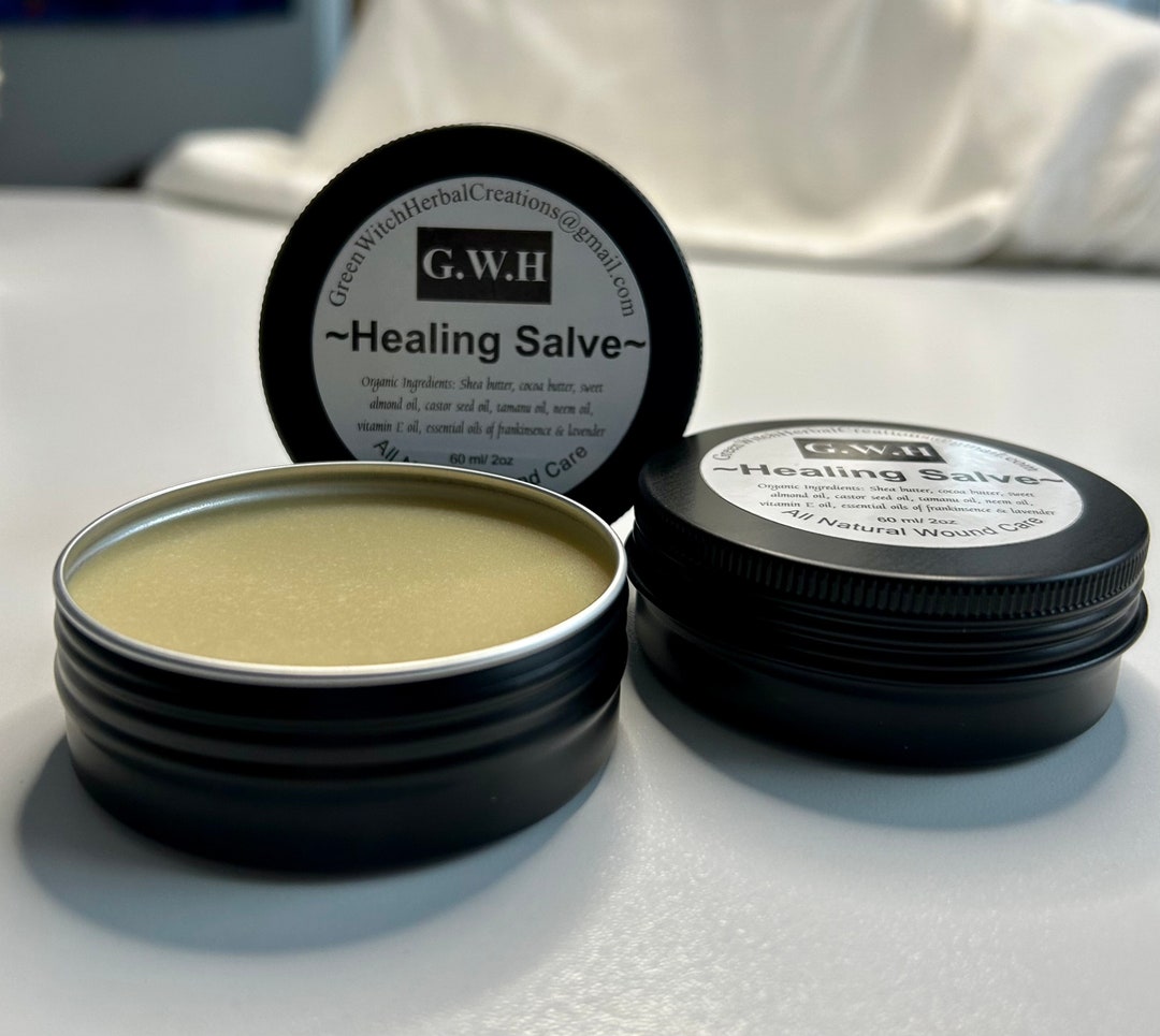Organic Herbal Healing Salve With Tamanu and Neem Oils Magic - Etsy