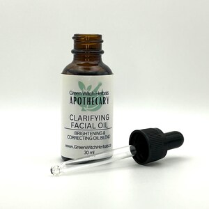 Clarifying Organic Facial Oil | Fast Absorbing Clear Complexion Oil ...