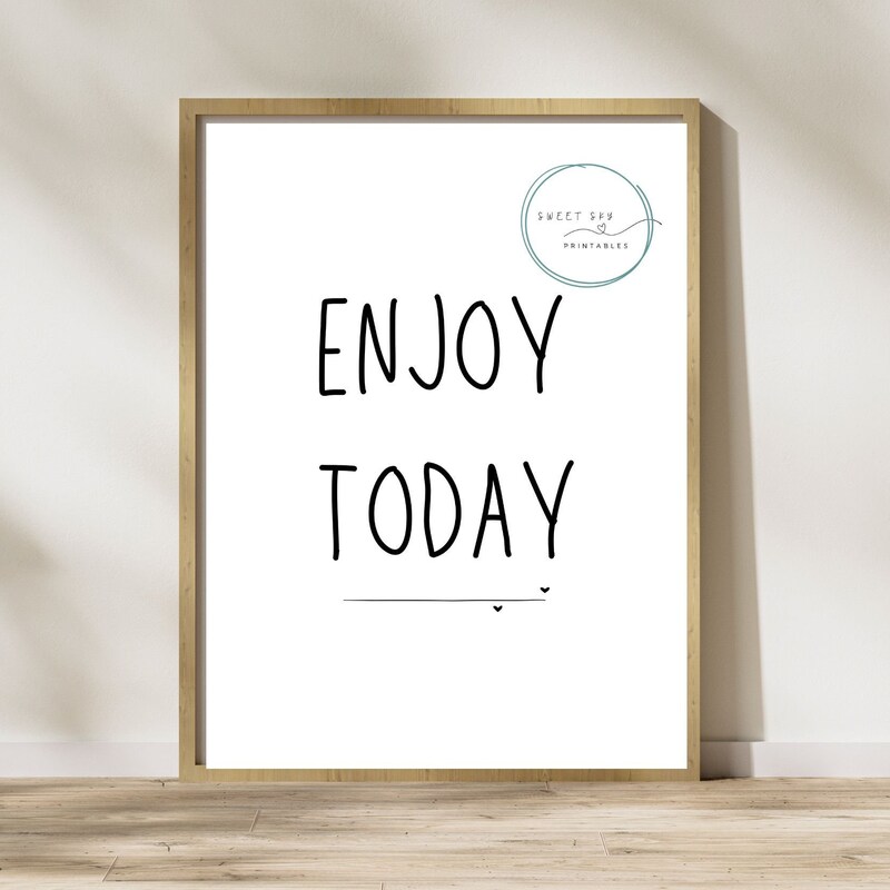 Enjoy Today - Etsy